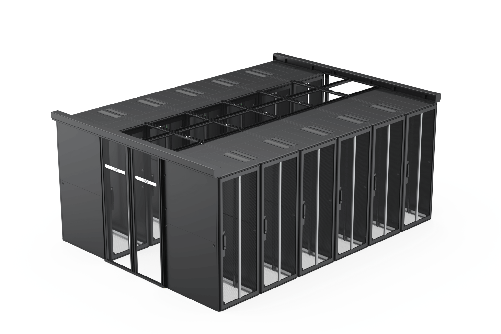 Cold Aisle Containment – Rack Standing | Enoc System